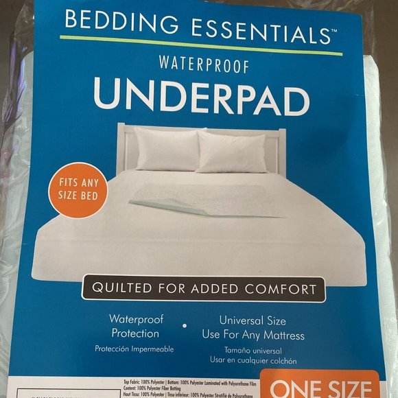 Bedding Essentials | Bedding | Bedding Essentials Waterproof Underpad ...